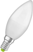 LED žárovka E14 LEDVANCE CL B FR RECYCLED 4,9W (40W) neutrální bílá (4000K) svíčka