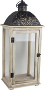 Dřevěná lucerna Morex D6046/V, velká, 62,5 cm