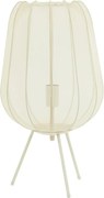 Krémová stolní lampa (výška 60 cm) Plumeria – Light & Living