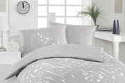 Florella Saténové povlečení Bree Silber Satin Rozměr: 70x90 + 140x200 cm