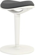 HOMCOM Sedací Stolička, Ergonomická Stolička do Kanceláře, Nastavitelná Výška 56,5-71,5 cm, Otáčecí Křeslo do Kanceláře a Studovny, Síťovina, Šedá | A