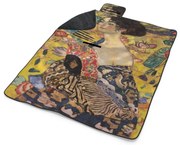 Sablio Plážová deka Dáma s vějířem - Gustav Klimt: 200x140 cm