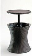 Kulatý zahradní stolek se zásobníkem na led 49.5x49.5 cm Cool – Keter