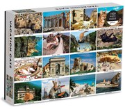 Galison Puzzle Kočky na prázdninách 1500 dílků