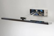 Nástěnné designové LED svítidlo nad zrcadlo Velay G
