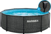 Marimex | Bazén Marimex Florida 3,05x0,91 m se zabudovaným skimmerem - motiv RATAN | 10340315