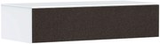 Hansgrohe Xevolos E - Boční skříňka, 29x118x55 cm, 1 zásuvka, matná bílá/textilní tmavá šedá 54325660