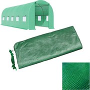 Hydrosan Náhradní fólie PTF 07G, 6x3 m, na zahradní fóliovník, zelená, dvojité dveře