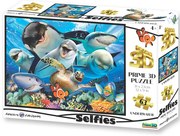 PRIME 3D PUZZLE - Selfie pod vodou 63 dílků