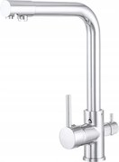Gamma Side, vysoká umyvadlová baterie s připojením na filtr vody h-330, chromová, GMA-BSEF-CH