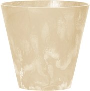 PRO Květináč TUBUS BETON EFFECT pískový 25cm