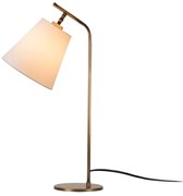 Stolní lampa v bílé a bronzové barvě (výška 67 cm) Salihini – Opviq lights