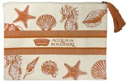 Acqua di Bolgheri Kosmetická taška na pláž hnědá