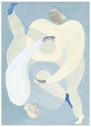Plakát 50x70 cm Hold You - Blue – Sofia Lind – The Poster Club