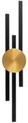 Toolight Nástěnné svítidlo LED APP1437-W BLACK GOLD