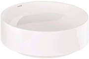Kludi Resa R - Umyvadlo na desku, průměr 40 cm, lesklá bílá 58CW1043