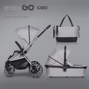 Kombinovaný kočárek EasyGo Giro 2v1 Cloudy Gray