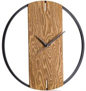 Hodiny nástěnné Wood Deco 34cm