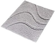 Sapho Ridder La Ola - Koupelnová předložka, 550x500 mm, protiskluz, šedá 729807
