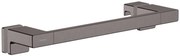Hansgrohe AddStoris - Madlo pro sprchové dveře, délka 400 mm, kartáčovaný černý chrom 41759340