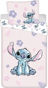 Jerry Fabrics Povlečení Lilo a Stitch Pink - Lilo a Stitch - růžová | 140 x 200 cm / 70 x 90 cm