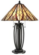 Elstead QZ-VICTORY-TL - Stolní lampa Tiffany VICTORY 2xE27/60W/230V