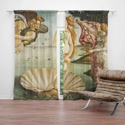 Sablio Závěs Zrození Venuše - Sandro Botticelli: 2ks 140x250cm