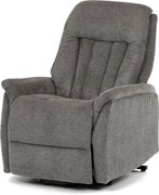 Polohovací křeslo šedé, elektrické TV-Q8575 GREY2
