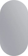 Erga Oval, oválné zrcadlo 40x80cm, ERG-V01-OVAL-4080-CL