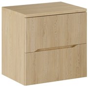 Závěsná skříňka pod umyvadlo Nordic s deskou 60 cm dub cremona