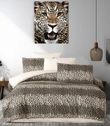 Povlečení bavlněné Leopard 200x140cm+90x70cm TiaHome