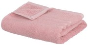 Růžový froté bavlněný ručník 50x100 cm Simple – Casa Selección