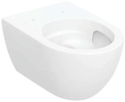 Geberit Acanto - Závěsné WC, Rimfree, TurboFlush, bílá 502.717.00.1