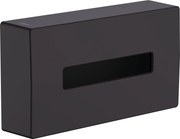 Hansgrohe AddStoris, zásobník na kosmetické ubrousky, černá matná, HAN-41774670