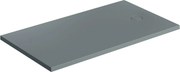 OMNIRES Aquarock M+ - Sprchová vanička 80x160 cm, matná šedá AQUAROCK80-160AG
