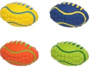 Hračka latex Ruggo Rugby míček 7,7cm mix Flamingo