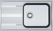 Franke Smart - Dřez SRX 611-86 LB, 86x50 cm, nerez 101.0395.055