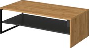 Konferenční stolek 120 dub craft zlatý / antracit Santes