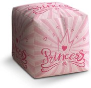 Sablio Taburet Cube Princess: 40x40x40 cm