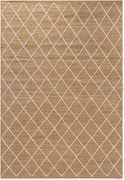 Hanse Home, Kusový koberec Kunu 106208 Natural Gold White, 80x150, béžová, chodba / předsíň