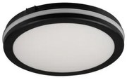 LED svítidlo Kanlux BENO ECO 12W CCT O B černé 12W 3000K/4000K/6500K IP65 38381