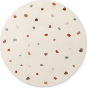 Hanse Home, Dětský koberec Adventures 106210 Cream Multicolor kruh, 160x160 (průměr) kruh, bílá, dětský pokoj