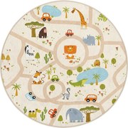 Pratelný dětský hrací koberec ø150 cm Savana Ride – Mila Home