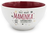 Dárkové centrum 6 Snídaňová miska Nejlepší maminka superhrdinka