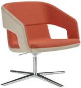 NARBUTAS - Otočné křeslo TWIST&SIT SOFT G5A0526 s hliníkovou podnoží