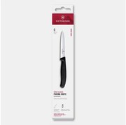 Victorinox - Sada kuchyňských nožů na zeleninu SWISS CLASSIC 10 cm 6 ks černá
