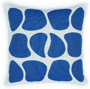 Unia - Cotton Cloud Povlak na polštář z akrylové bavlny 50x50 2153-1 Pebbles blue RAW