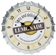 Segnale segnale hodiny nástěnné designové kov 35 cm lemonade ko-y36200690lemo