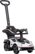 AIYAPLAY 2v1 Lamborghini Essenza SCV12 Pushing Car pro děti 12-36 měsíců s houkačkou, odnímatelnou rukojetí a bezpečnostním zábradlím 86,5x40x89,5 cm