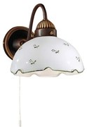 Kolarz 731.61.21 - Nástěnné svítidlo NONNA 1xE27/75W/230V zelená